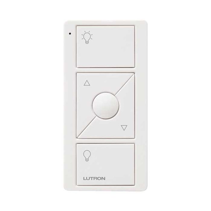 Lutron Pico PJ2‑3BRL‑GWH‑L01 3 Button Raise/Lower w/ Light Icons Wireless Controller - White ...