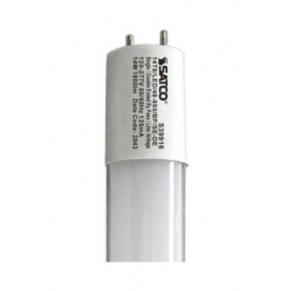 Satco S39916 - 14T8/LED/48-850/BP/SE-DE LED T8 Type B Lamp